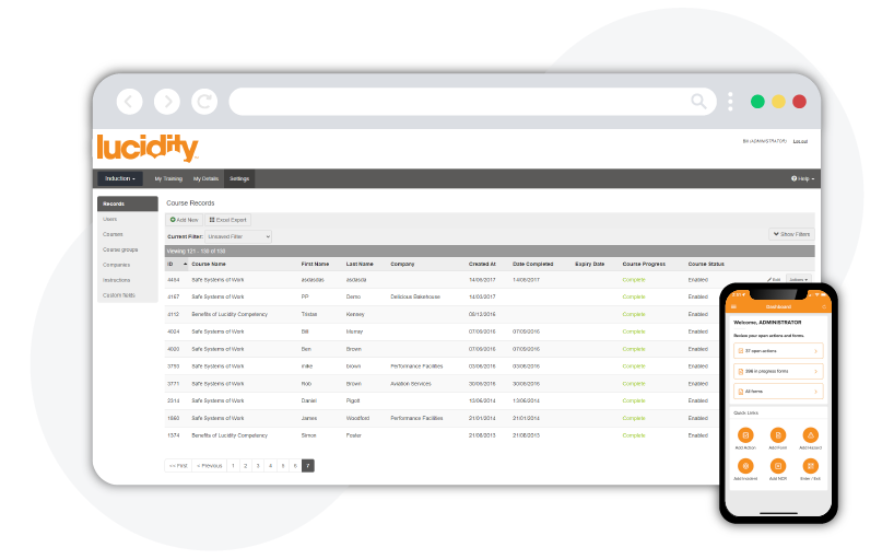 Safety Training Software, Safety Learning Management System | Lucidity